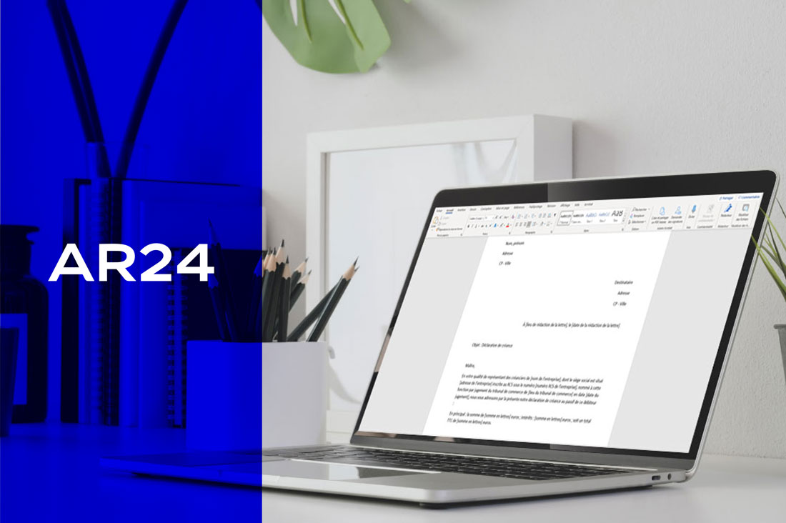 Déclaration de créance : l’utilisation de la LRE